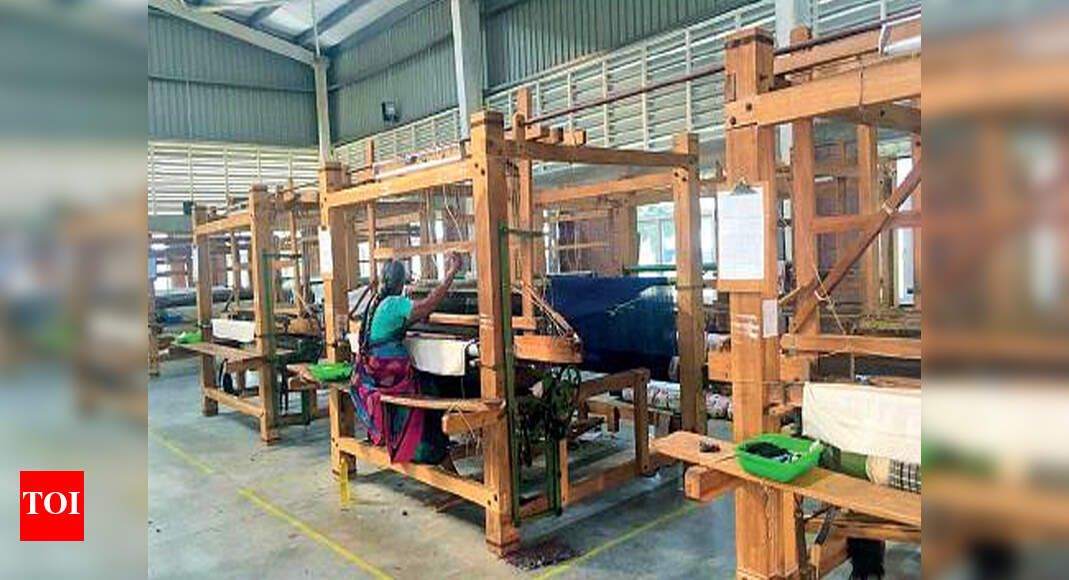 Giving life to handloom, one ‘nool’ at a time | Chennai News - Times of ...