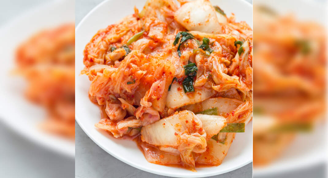 Kimchi Salad Recipe: How to make Kimchi Salad Recipe at Home | Homemade ...