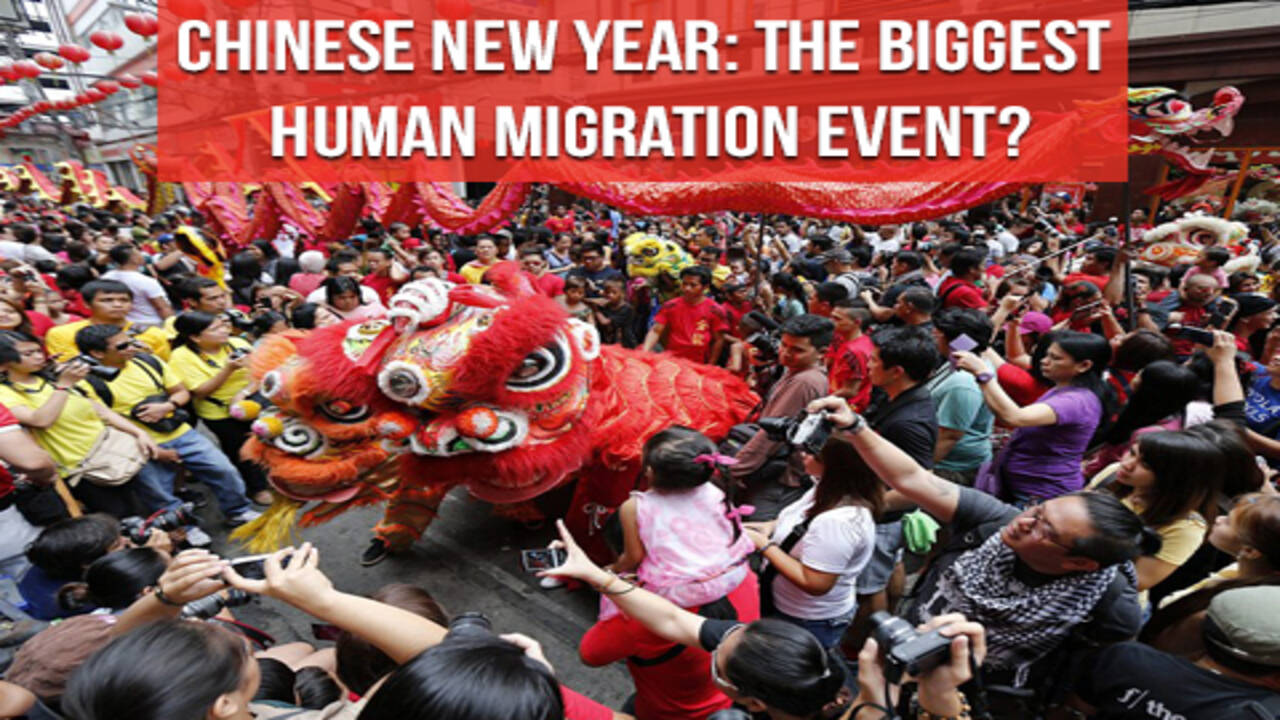Chinese New Year: The world's biggest human migration - Times of India