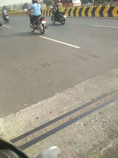 Bumps on PorurBridge &maduravoyal Chennai Bye Pass - Times of India