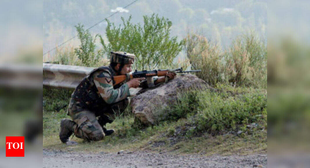 Jammu: Pakistan troops target Indian posts along LoC | India News - The ...
