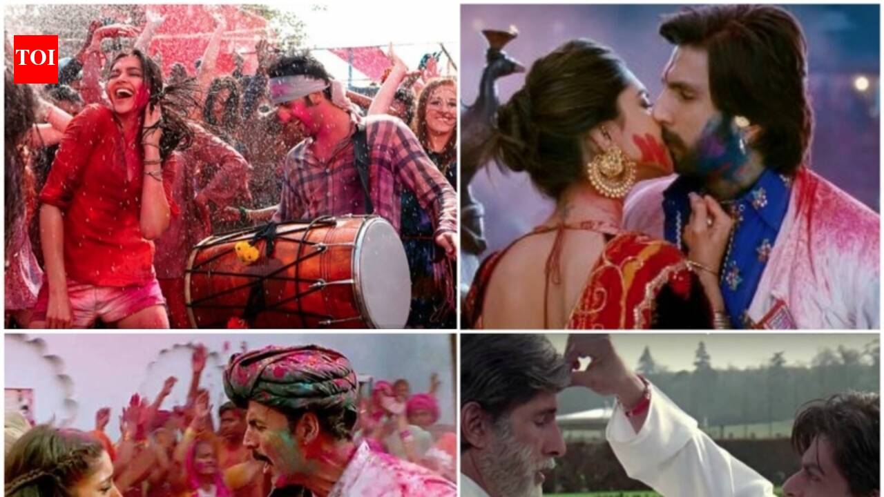 Holi Special: Iconic scenes in Bollywood films built around Holi ...