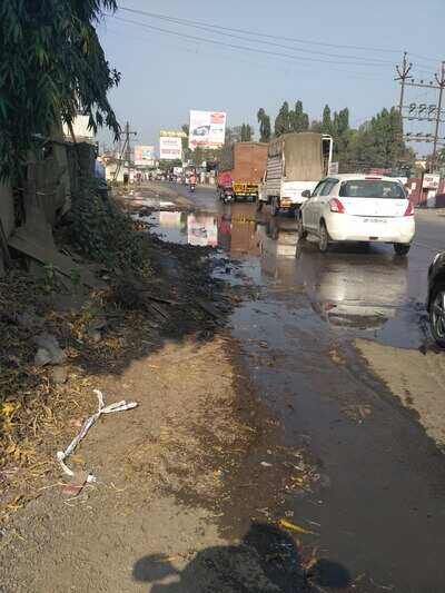 sewage problem at katraj hadapsar bypass (pisoli) - Times of India