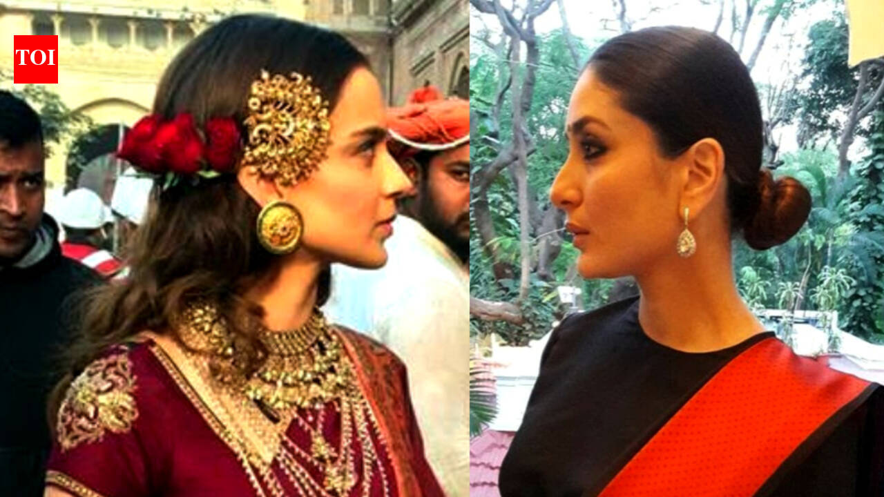 Sari style wars: Kangana's royal sari or Kareena's classy sari? | The ...
