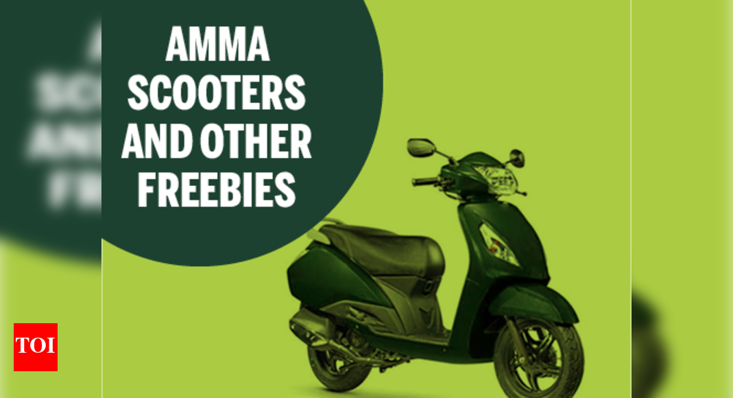 Infographic: Amma Scooter: Amma Scooter and other freebies doled out by ...