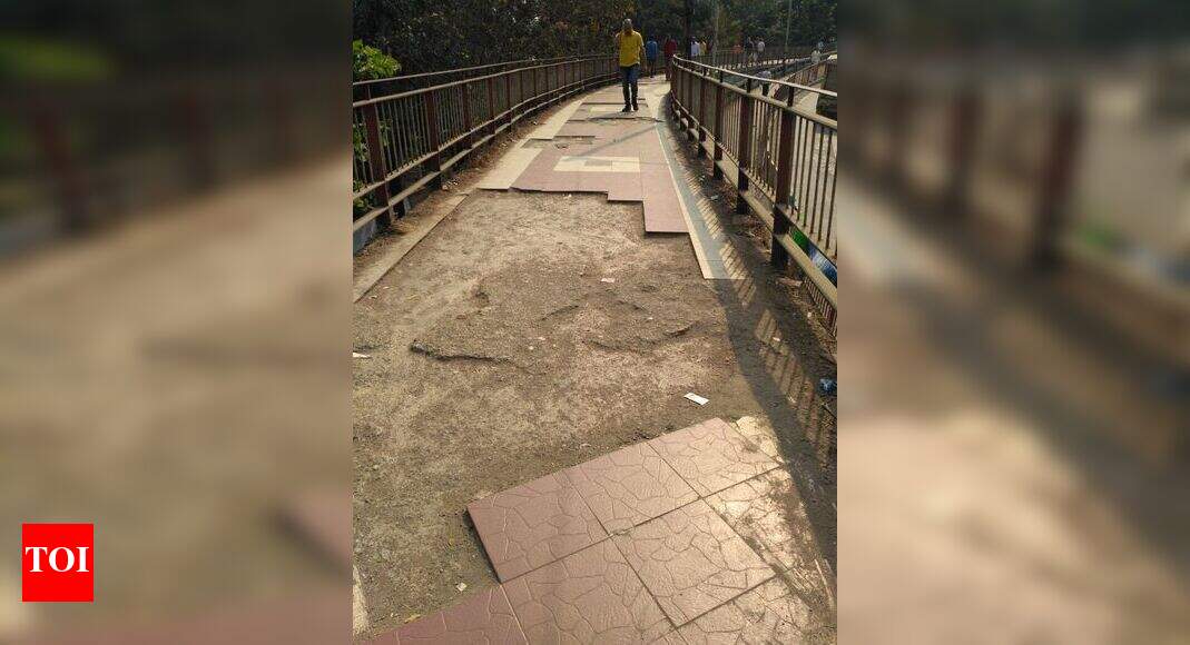 Walkway connecting Z Bridge To matunga road - Times of India