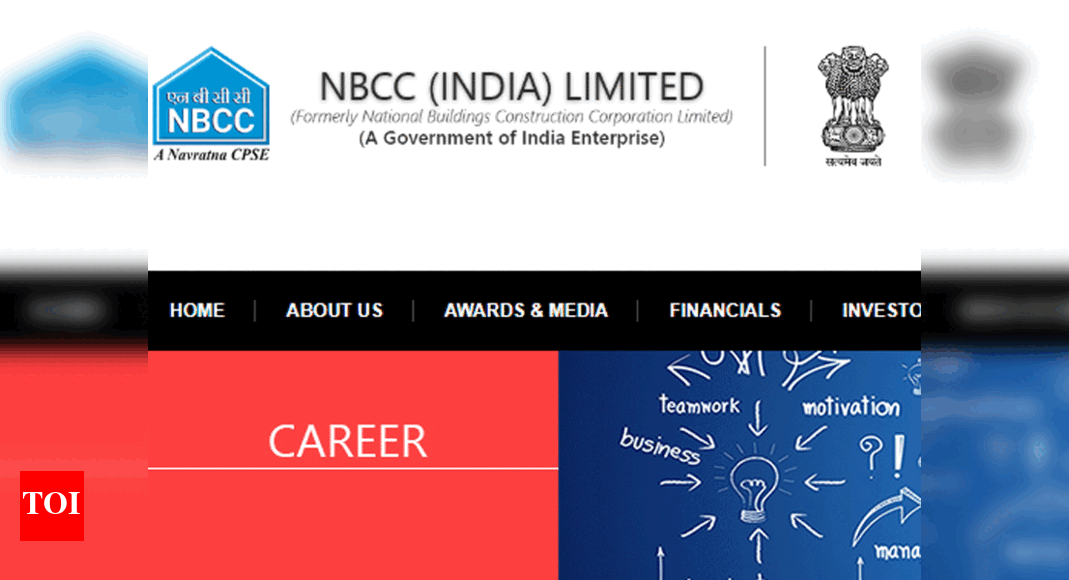NBCC Recruitment 2018: Application opens for 145 posts; here's how to ...