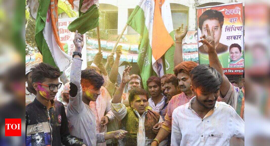 MP Election Result: Congress retains Mungaoli and Kolaras assembly ...