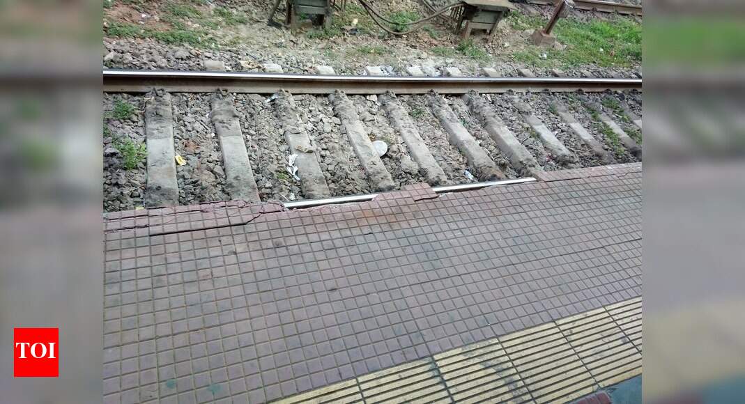 Dangerous platform - Times of India