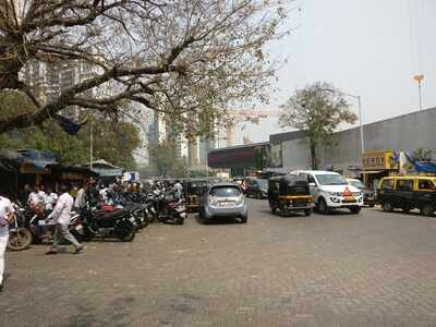 Mess created by opposite Mhada in Bandra - Times of India