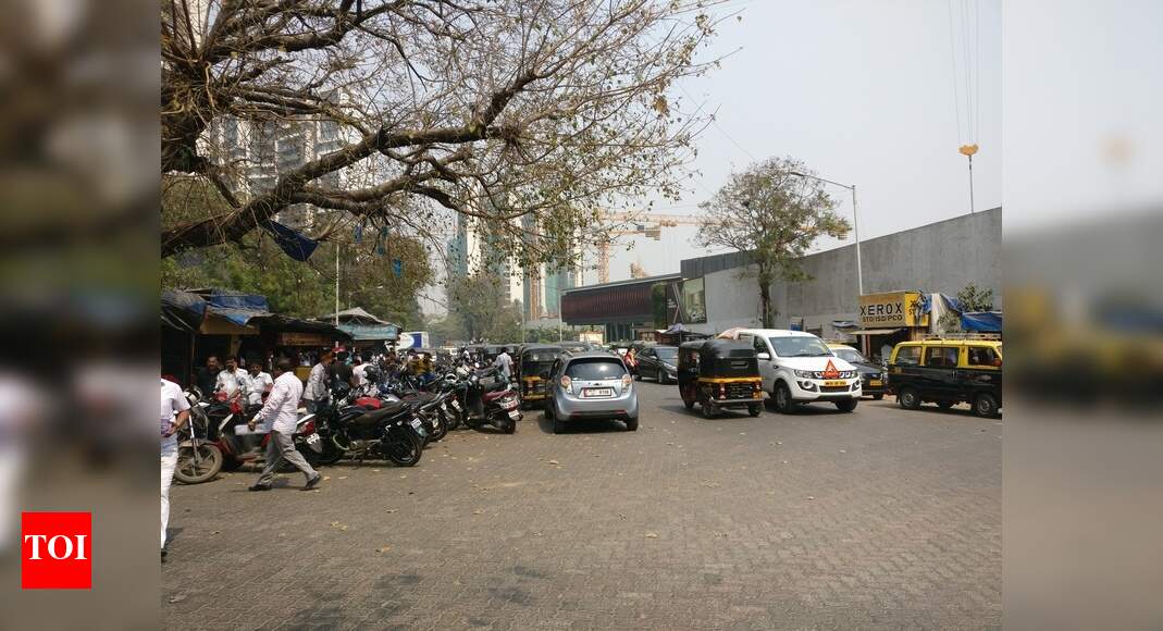 Mess created by opposite Mhada in Bandra - Times of India