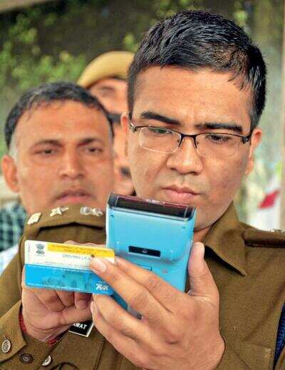 E-challan launched but cops can’t curb speeding | Gurgaon News - Times ...