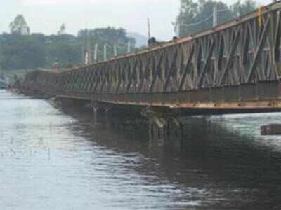 Work to strengthen Cauvery bridge begins | Trichy News - Times of India