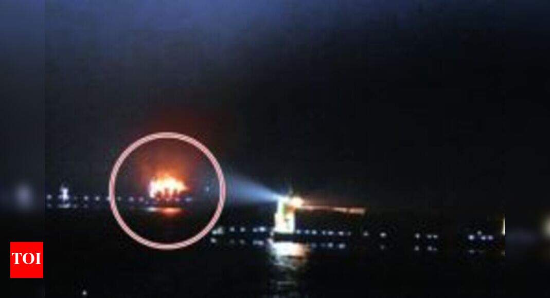 Indian among 4 missing 24 hours after fire on ship | Mumbai News ...