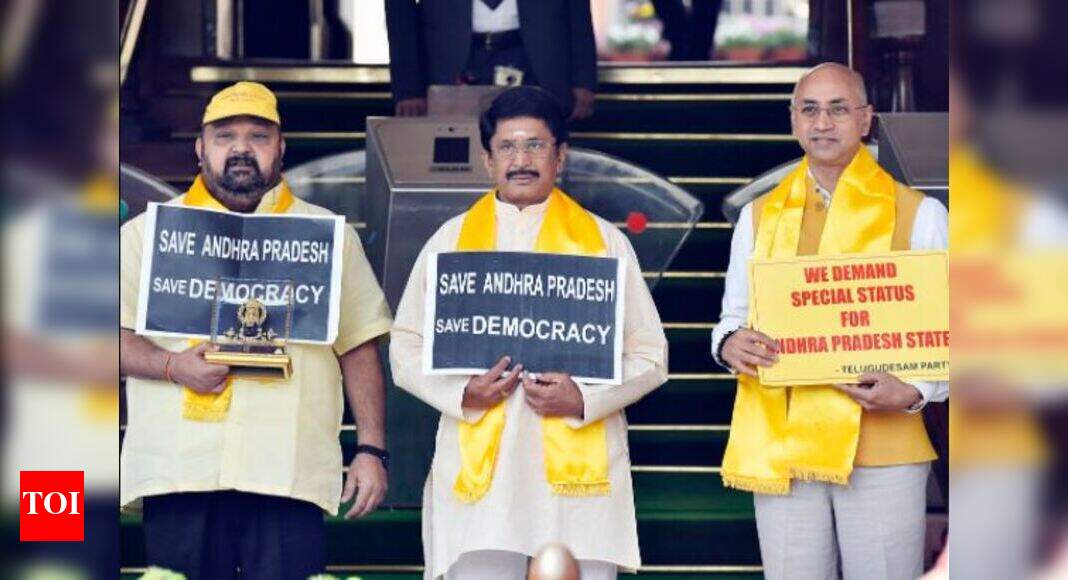 Andhra Pradesh Special Status Row: TDP to pull out ministers from Centre, Chandrababu Naidu ...
