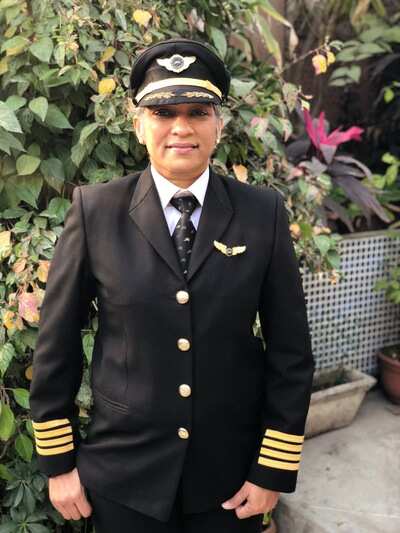 The sky is no limit for this pilot - Times of India