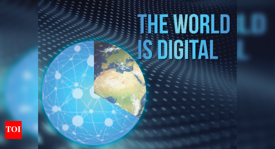 Infographic: How digital is the world - Times of India