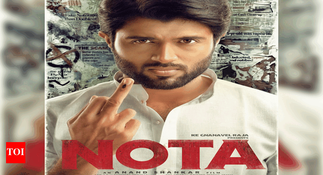 Vijay Devarakonda’s bilingual film titled ‘Nota’, first look poster ...
