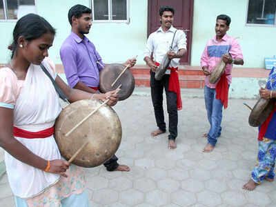 Taking Parai to the masses | Coimbatore News - Times of India
