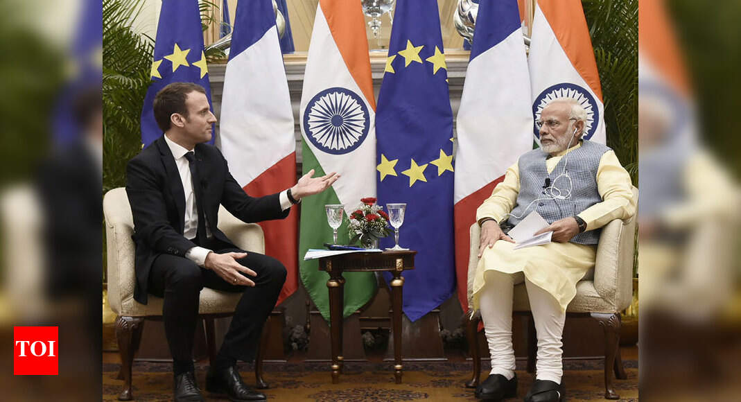 Emmanuel Macron India Visit: France's Macron hard-sells 36 more Rafales ...