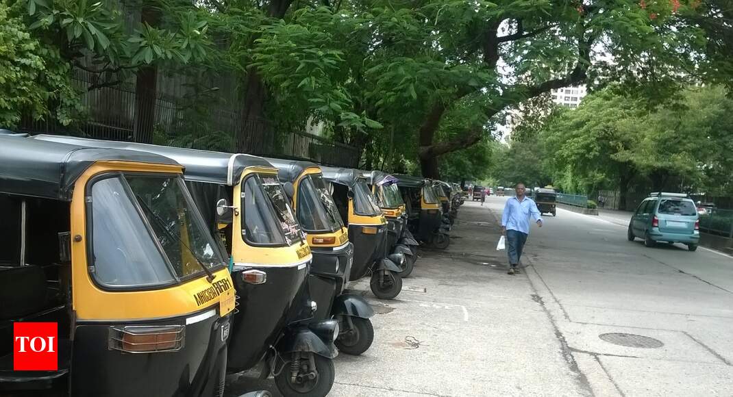 Auto Rickshaw Parking - Times of India