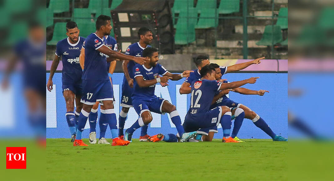 Chennaiyin FC beat FC Goa 3-0, to face Bengaluru in ISL final | Football News - Times of India