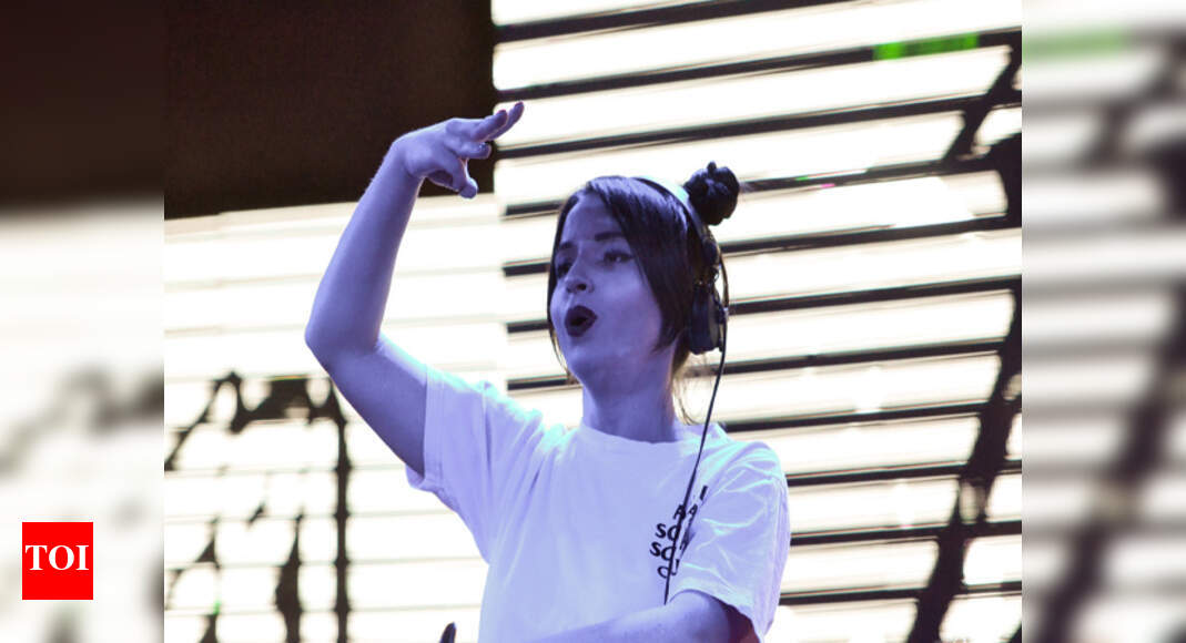 International DJ Teri Miko performs on day two of JECRC's fest in ...