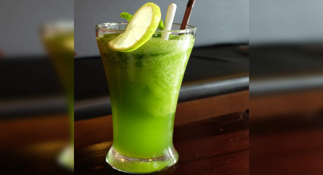 Mint Juice Recipe: How to Make Mint Juice Recipe | Homemade Mint Juice ...