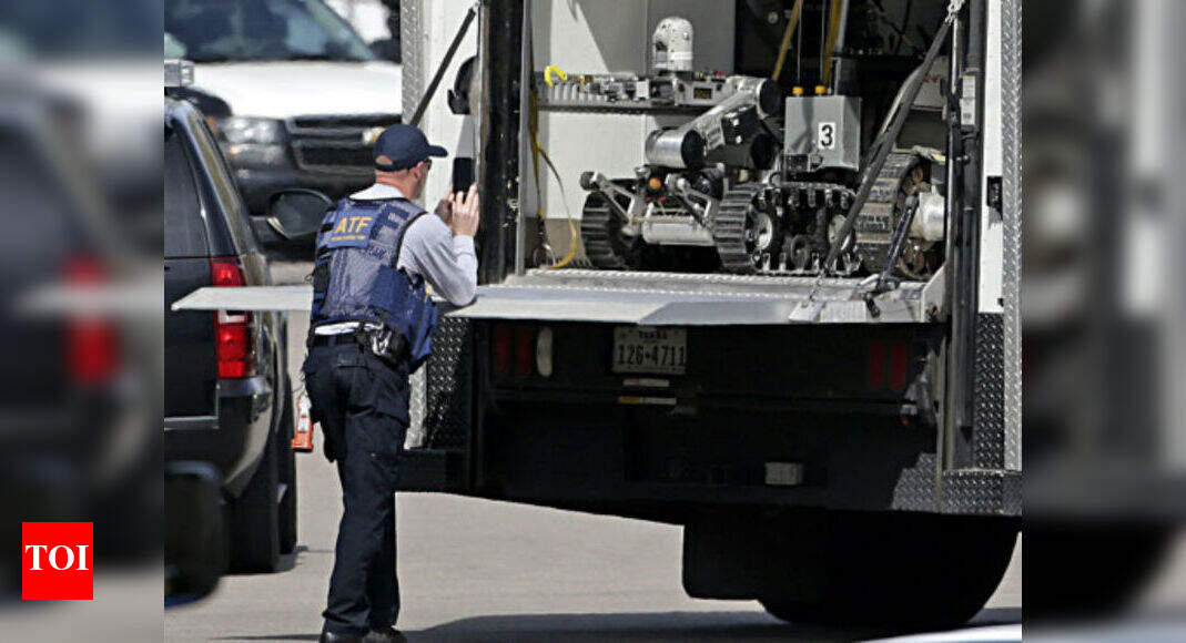 Texas: Texas bombing suspect blows himself up, say police - Times of India