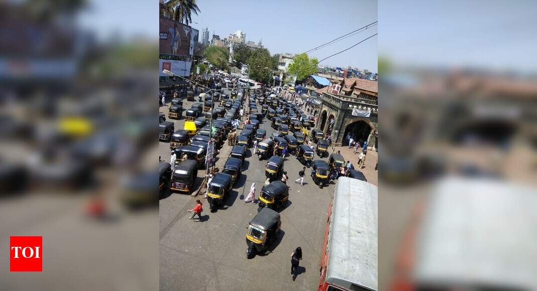 Number of Auto rickshaws increasing. - Times of India