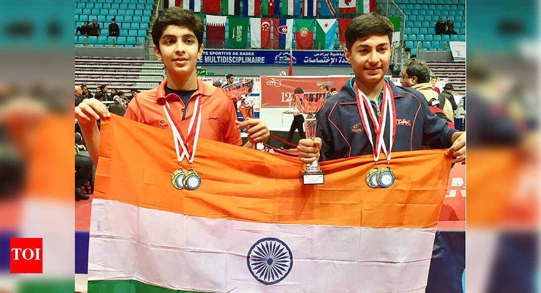 Tunisia Junior And Cadet Open TT: Aadil sizzles with golden double as ...