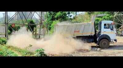 Civic garden along highway turns dumpyard | Navi Mumbai News - Times of ...