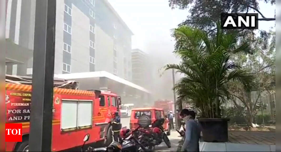 Mumbai Fire Fire Erupts In Basement Of Building At Andheri No