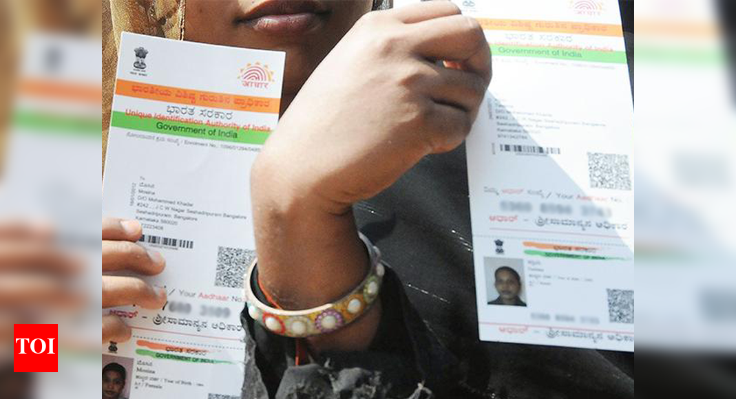 Aadhaar Card: Aadhaar data leak via two PSEs, fixed a month after alert ...