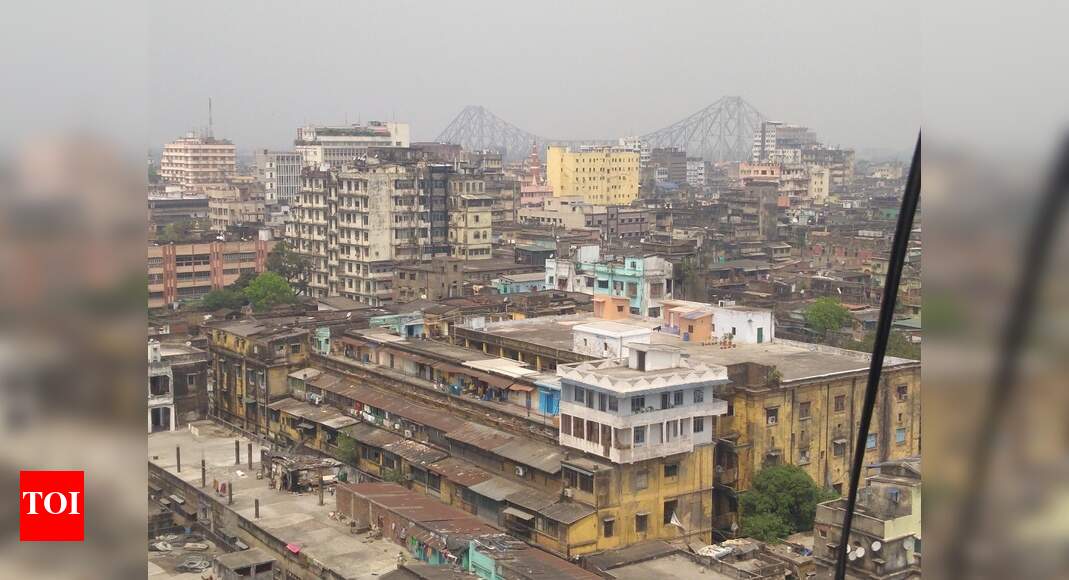 Haze of pollution, Poddar Court - Times of India