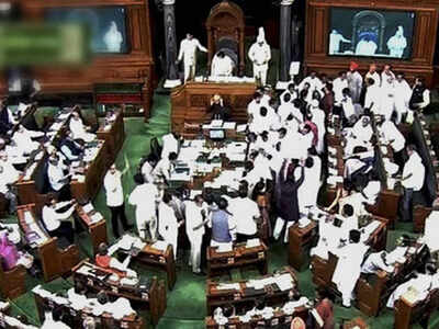 CPI(M) submits notice of no-confidence against government in Lok Sabha | India News - Times of India