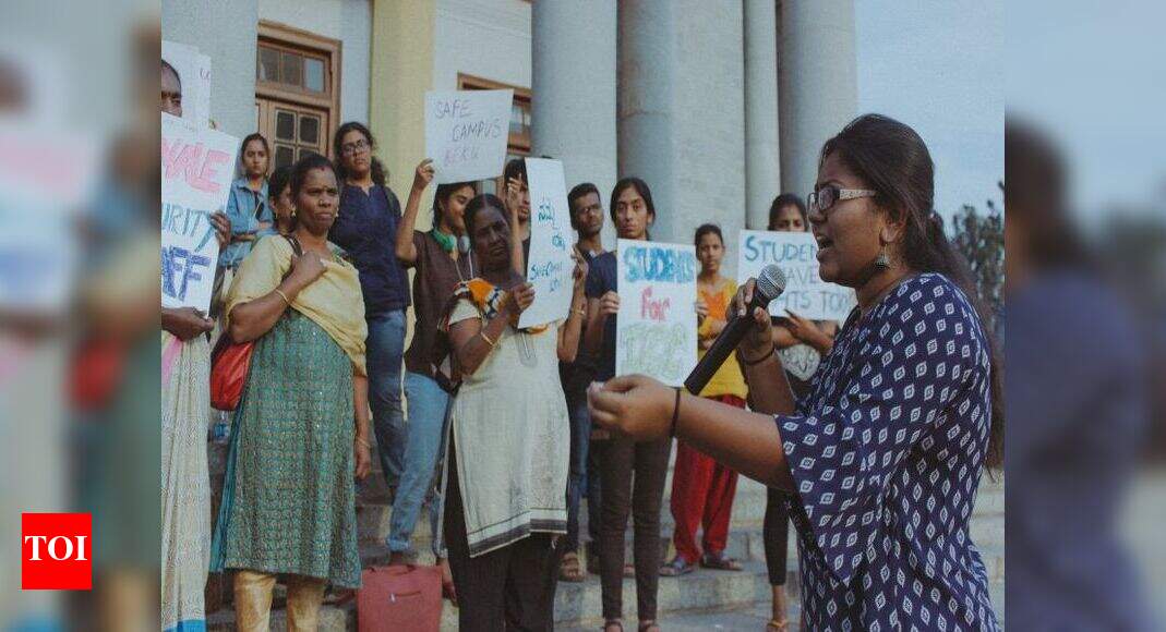 Students: City students protest against sexual harassment, seek safer ...