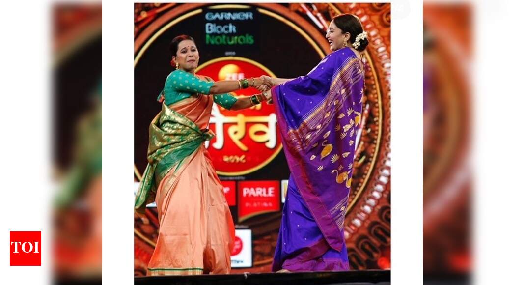 When Madhuri and Shreya did phugadi together - Times of India
