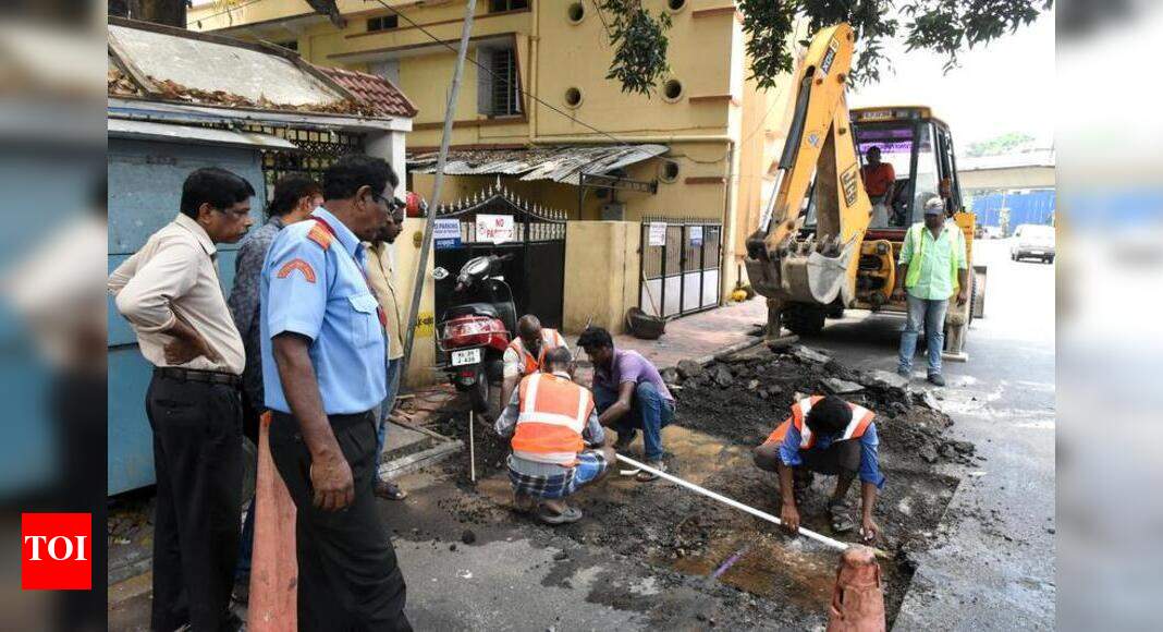 Road restoration works to be completed in two days | Thiruvananthapuram ...