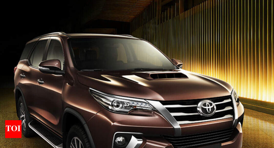 toyota: Toyota unveils top-spec Fortuner Diamond Editon - Times of India