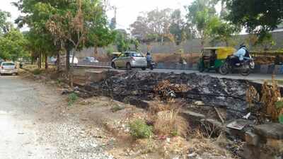 BBMP Burning Garbage - Times of India