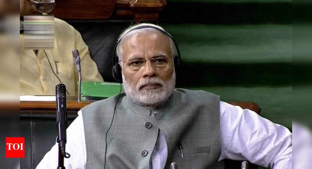 Cong's arrogance caused Parliament logjam: Modi | India News - Times of ...
