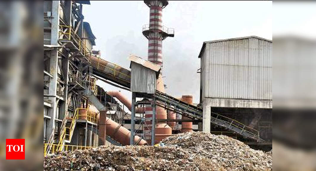 Garbage piles up as machines lie defunct | Chandigarh News - Times of India