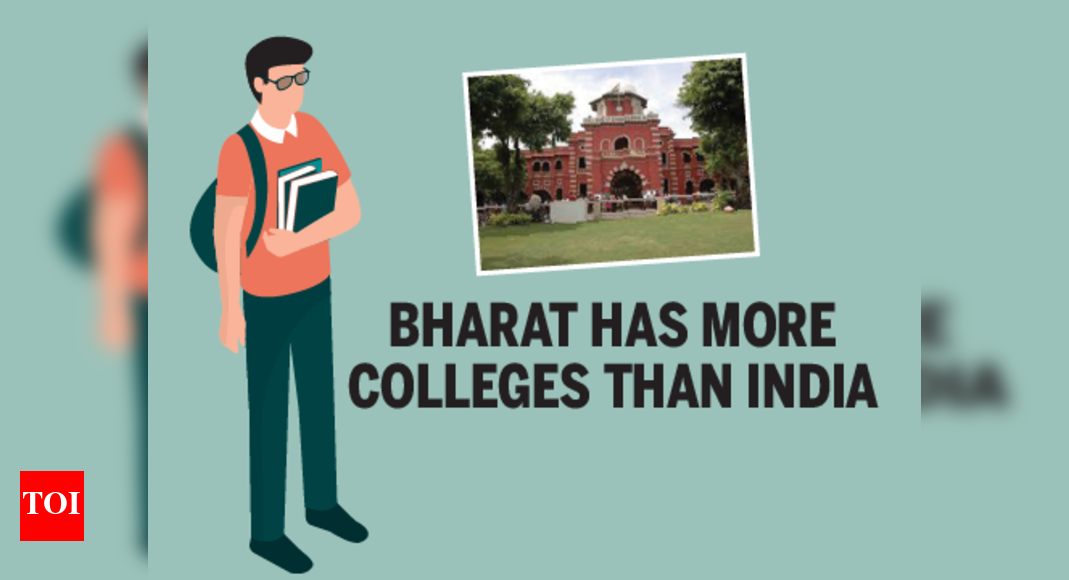 Infographic: Nearly 60% Indian colleges are in rural areas | India News ...
