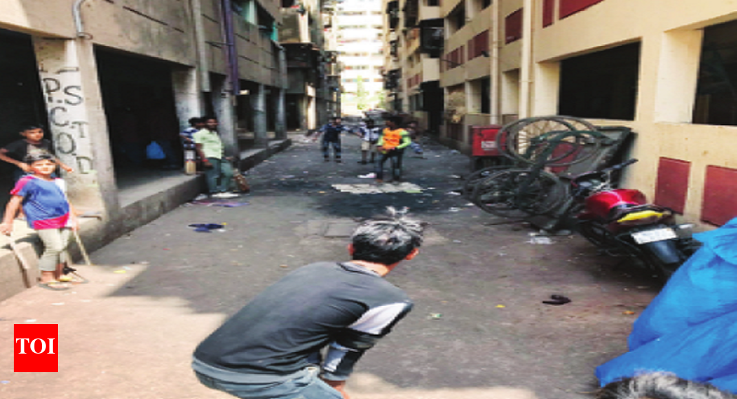 ‘Closely packed buildings at Govandi slum rehab colony designed for ...