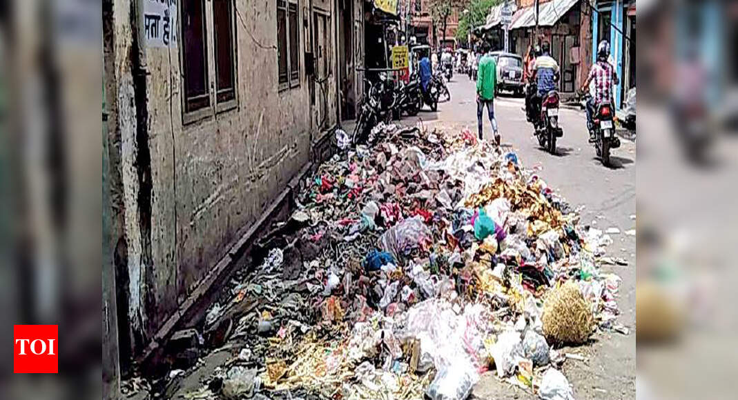 Stink of garbage rises again in Jaipur | Jaipur News - Times of India