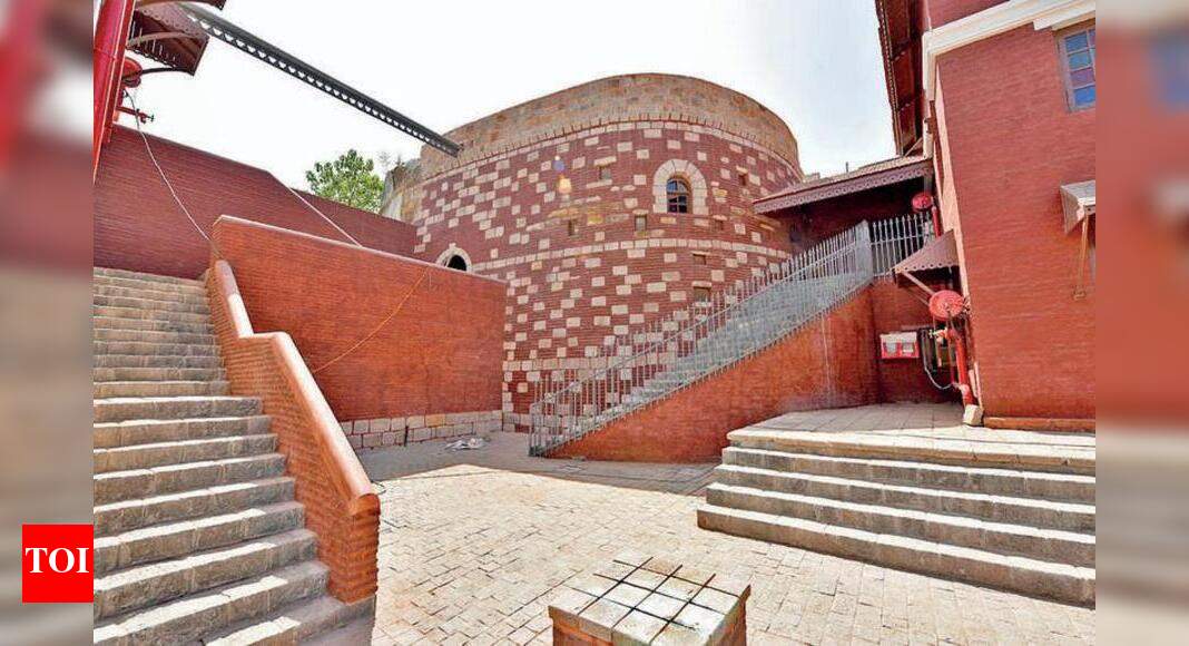 Part of 15th Century Fort restored | Surat News - Times of India