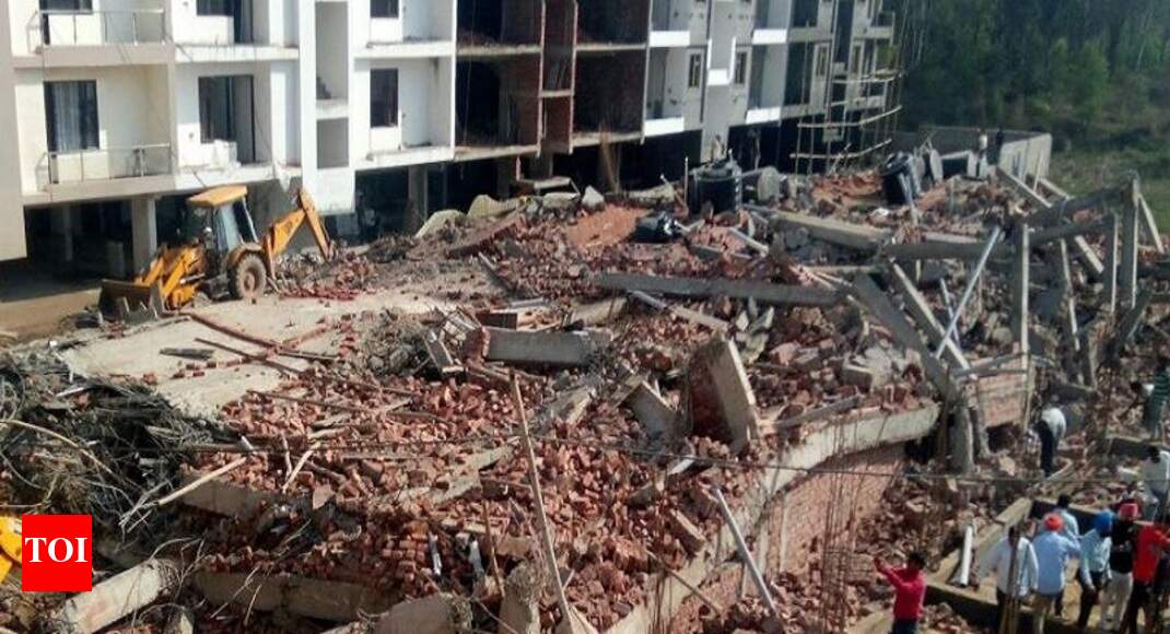 Mohali building collapse: Under-construction residential society ...