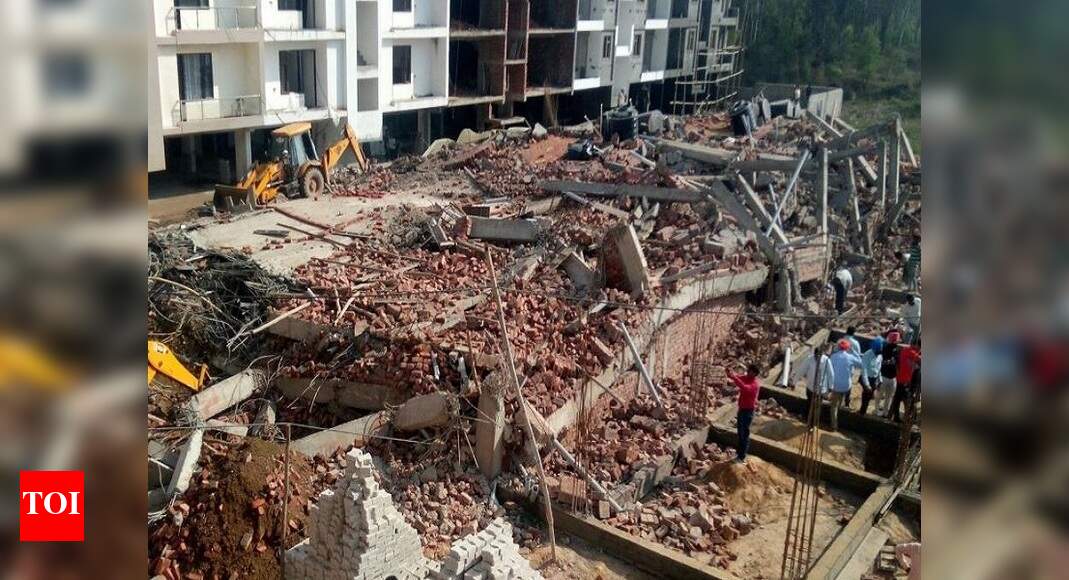 Mohali building collapse: Under-construction residential society ...