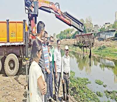 Akola river cleaned, set for facelift after 92-day hard work | Nagpur ...